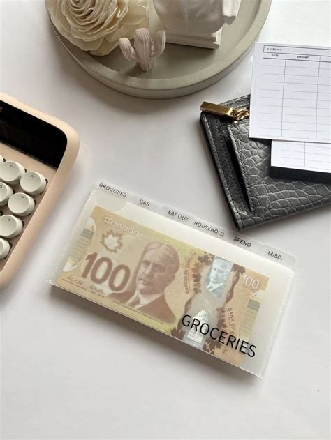 Minimal Tabbed Cash Envelopes Cash Envelope System Cash Envelopes