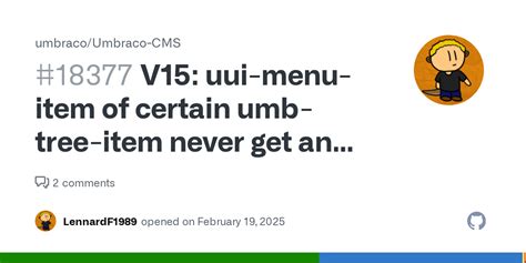 V15 Uui Menu Item Of Certain Umb Tree Item Never Get An Active