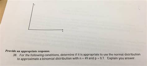 Solved For The Following Conditions Determine If It Is Chegg