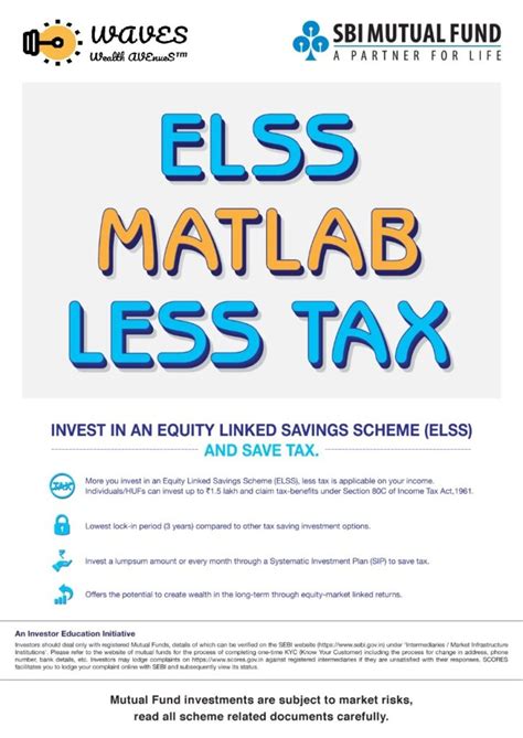 Elss Matlab Less Tax Waves