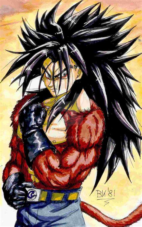 Trunks Ssj4 By Bk 81 On Deviantart