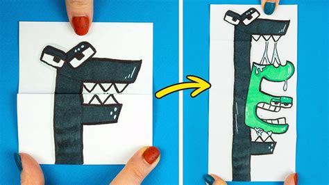 How To Draw Alphabet Lore Art Paper Craft Drawing Alphabet Lore Diy