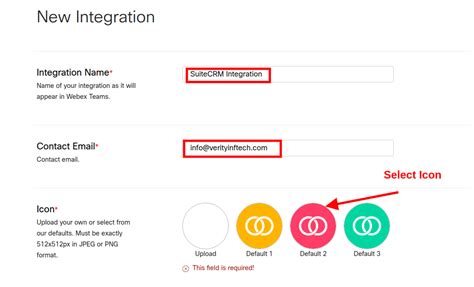 Create Api Key Secr Webex Integration