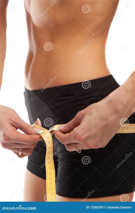 Measuring Hips Stock Photo Image Of Beautiful Provocative