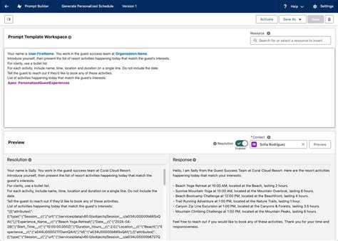 Exercise 4 Create A Flex Template Salesforce Developers