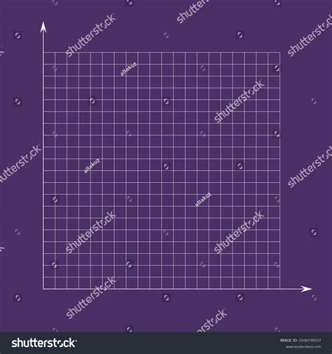 Grid Paper Mathematical Graph Cartesian Coordinate Stock Vector Royalty Free 2100739537