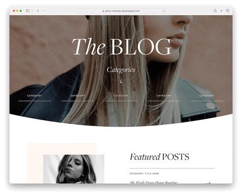 20 Best Squarespace Blog Templates 2025 Colorlib