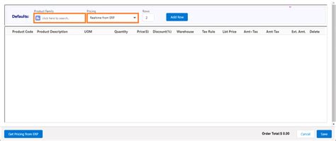 Gumu™ New Quick Line Entry Salesforce Sage X3 Erp Integration