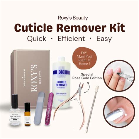 Roxys Beauty Complete Cuticle Care Kit With Remover Softener Tiktok Shop Malaysia