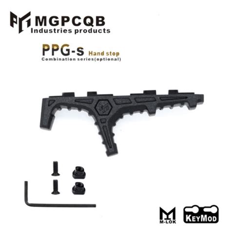 Hand Stop Python Largo Keymod M Lok Ppg005 Airsoftyecla Es
