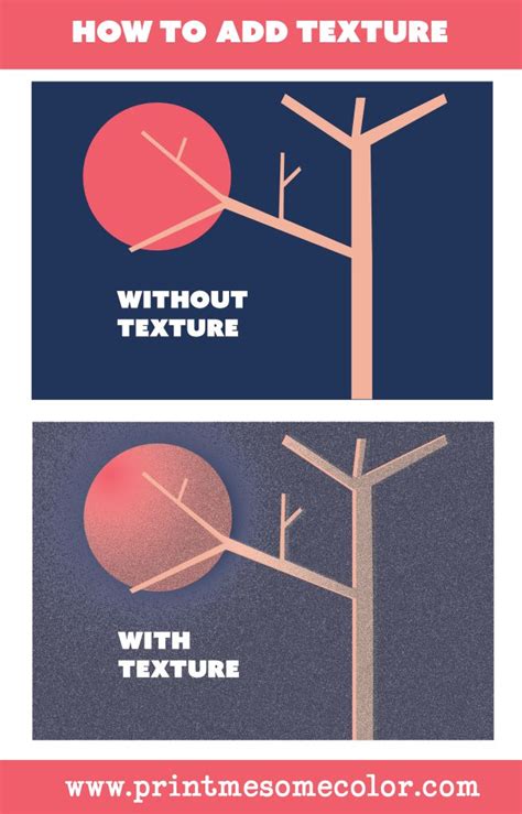 Add Texture In Adobe Illustrator Print Me Some Color In 2025