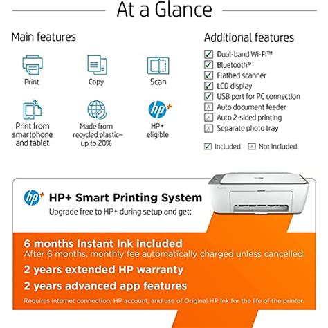 H P Deskjet 275series Wireless All In One Color Printer