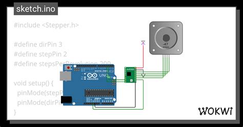Tes Stepper Wokwi Esp32 Stm32 Arduino Simulator