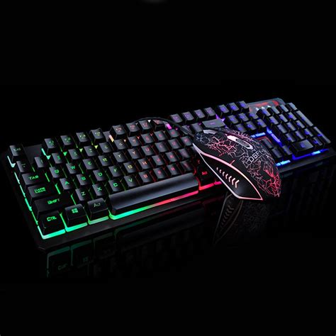 K13 Gaming Keyboard Mouse Combo Rgb Backlight Mech Grandado