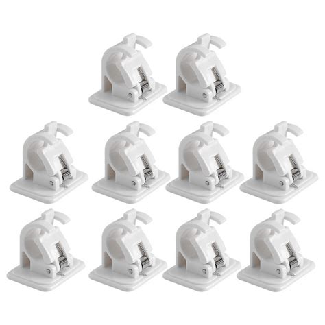 Badu Bg Държач за завеси Скоба за прътове Скоби за кърпи Скоби за пръти за стълбове на врата