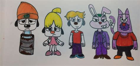 Parappa The Rapper Matt Vs Gaster Character Sheet By Supersonicjonas
