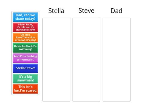 As2 Unit 5 Categorize