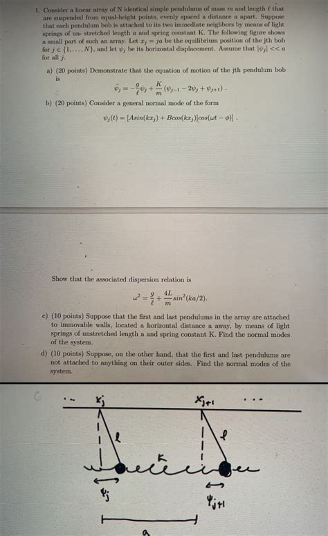 Solved All Parts Of Possible 1 Consider A Linear Array Of N Identical Course Hero