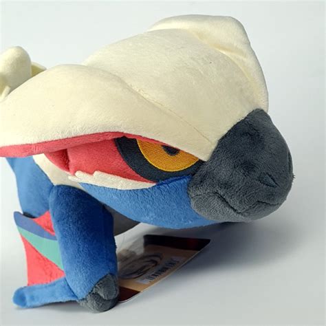 Monster Hunter Rise Sunbreak Deformed Plush Lucent Nargacuga Peluche Japan New