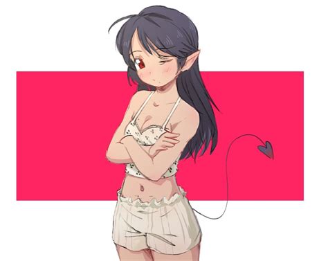 Jean Bomjan Character Request Commission Copyright Request 1girl Bare Shoulders Black Hair