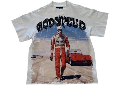 Godspeed Speed Racer T Shirt Bone Mens Ss25 Us