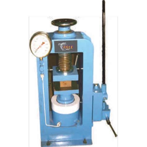 Cube Testing Machine 1000 KN Manual 1000 KN 100Tons At 43700 In Vasai Virar