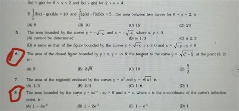 the area of the closed figure bounded by y x y −xand the tangent to the cur