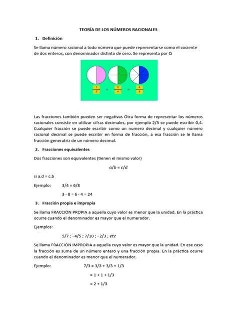 Teoría De Los Números Racionales Pdf Número Racional Multiplicación Teoría De Los Números Racionales Pdf Número Racional Multiplicación