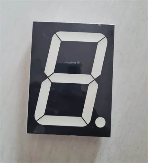 4 7 X 3 5 Inch Red Seven Segment Display Common Anode Robozar