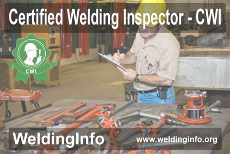 Certified Associate Welding Inspector Program Eligibility Syllabus