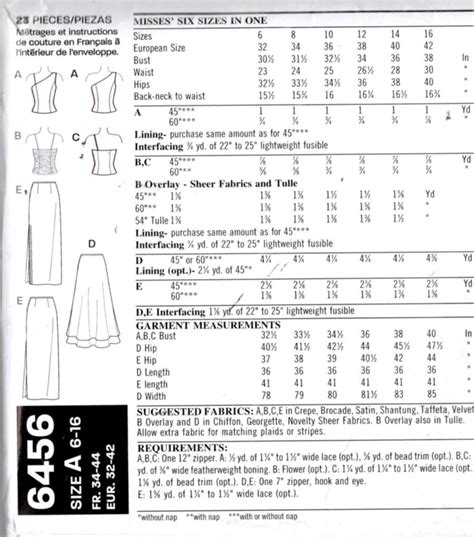 Misses Skirt And Top Sewing Pattern Simplicity New Look 6456 Size 6 8