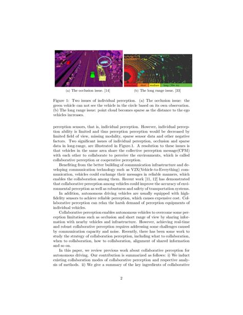 Collaborative Perception For Autonomous Driving Current Status And