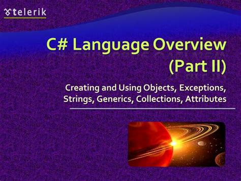 C Overview Part 2 Ppt