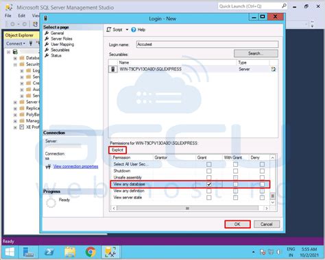 How To Create A User And Assign Permission From Ssms Mssql Server