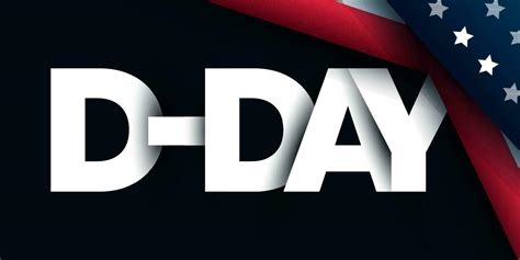 D Day Normandy Landingson June 6 D Day Banner Poster Social Media