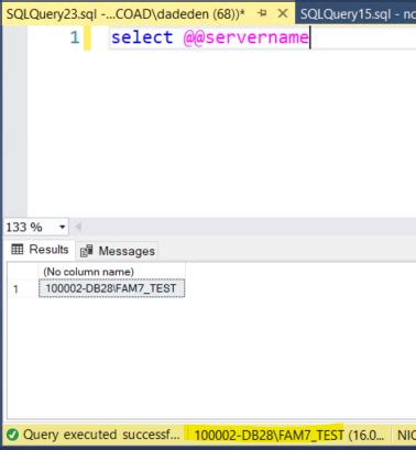 How Does Ssms Grab The Name Of My Server Database Administrators Stack Exchange
