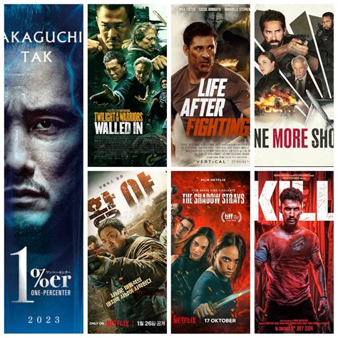 2024 Action Movie Recommendations One Percent Warrior Kill Twilight