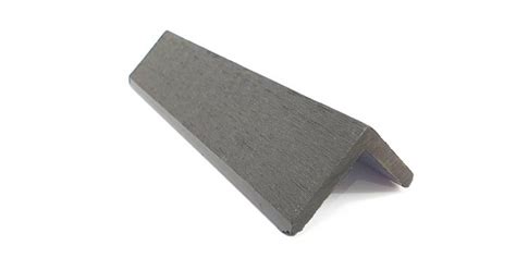 Anthracite 3 6m Composite Edging Trim 50mm L Shaped
