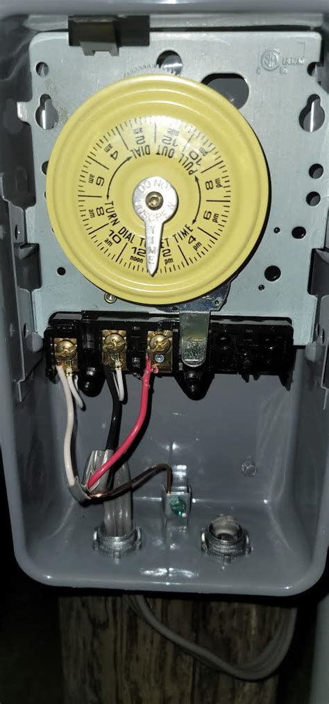 Installing Intermatic Timer For Septic Pump Relectricians