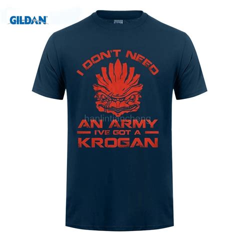 Gildan Mens T Shirts Men Casual Mass Effect Andromeda Parody I Dont Need An Army Ive Got A