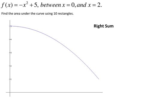 PPT Approximating The Area Under A Curve Using Riemann Sums PowerPoint Presentation ID