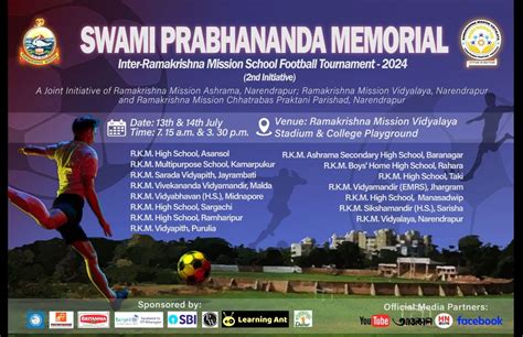 Swami Prabhananda Memorial Inter Ramakrishna Mission School Football