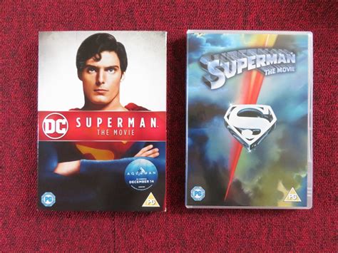 Superman The Movie Dvd Christopher Reeve Marlon Brando 1978 Region 2