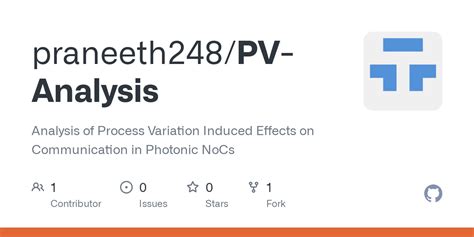 Github Praneeth248pv Analysis Analysis Of Process Variation Induced Effects On Communication
