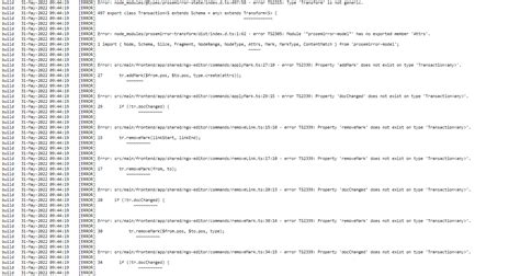 ProseMirror Is Now A TypeScript Project Page 2 Announce Discuss
