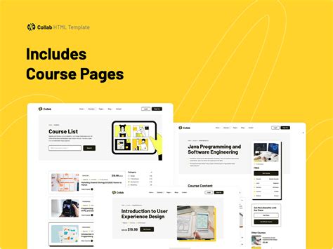 Collab Html Template Overview Online Documentation