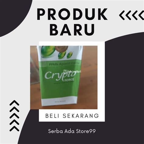 Crypto Force Suplemen Makanan Untuk Meningkatkan Metabolisme Tubuh Asli Original Di Jakarta