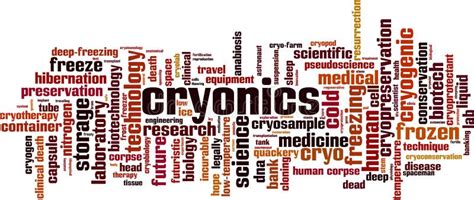 Cryonics Word Cloud Stock Vector Illustration Of Concept 269380222