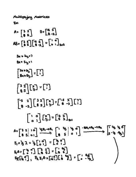 Multiplying Matrices Pt 2 Closed Multiplying Matrices Ex A 13 5