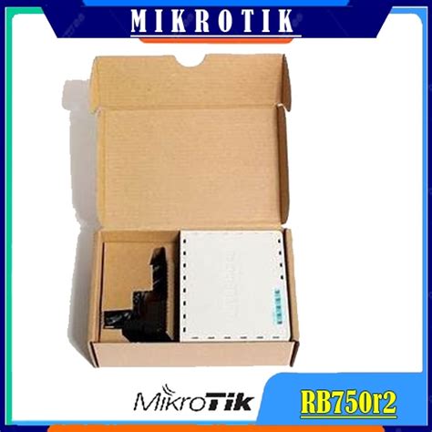 Mikrotik Microtik Router Rb750r2 Hex Lite Shopee Malaysia
